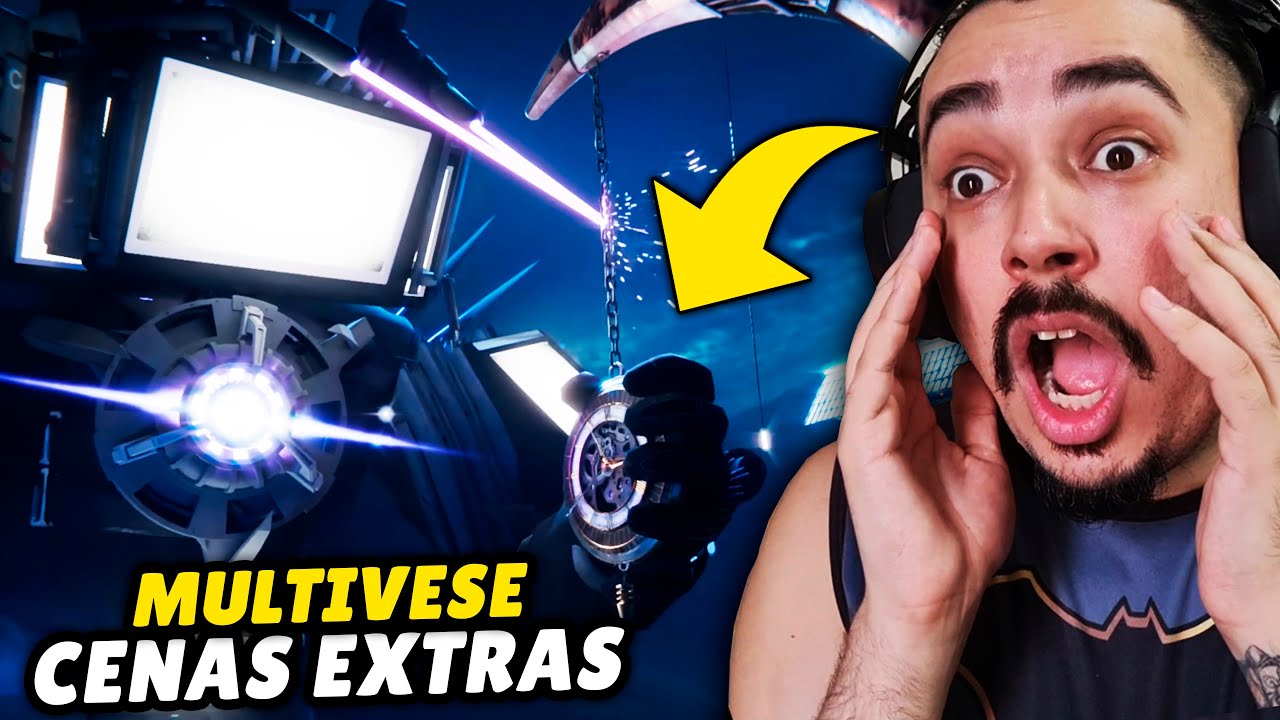 VAZARAM AS CENAS EXTRAS DO EPISÓDIO 25!! UM RELÓGIO?? (REACT MULTIVERSE ...