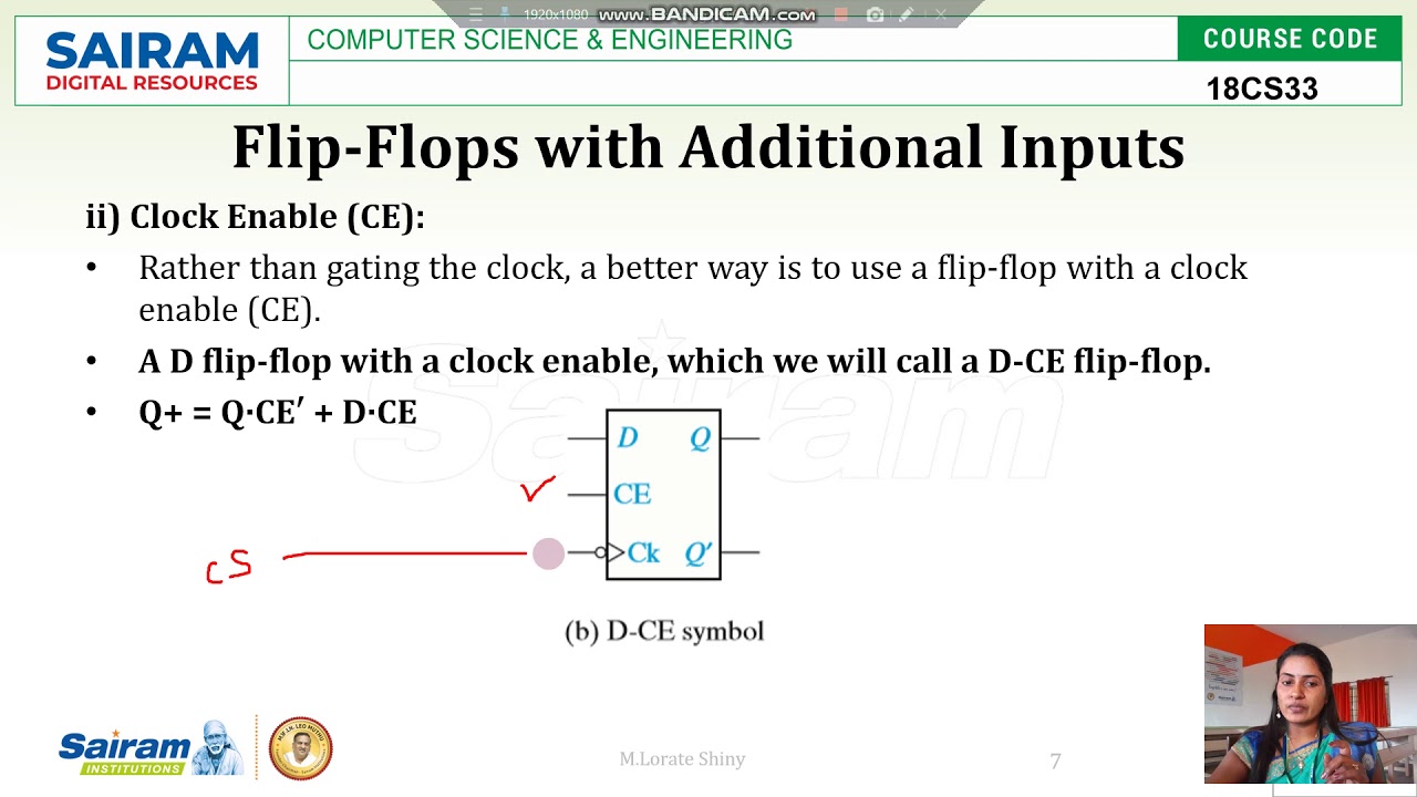 Lecture Video_18CS33_Module4_FFs with additional inputs&Asynchronous sequential circuits ...
