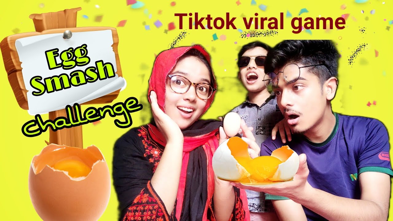 Egg Smash Challenge 🤜🤣|| Tiktok Viral game|| - YouTube