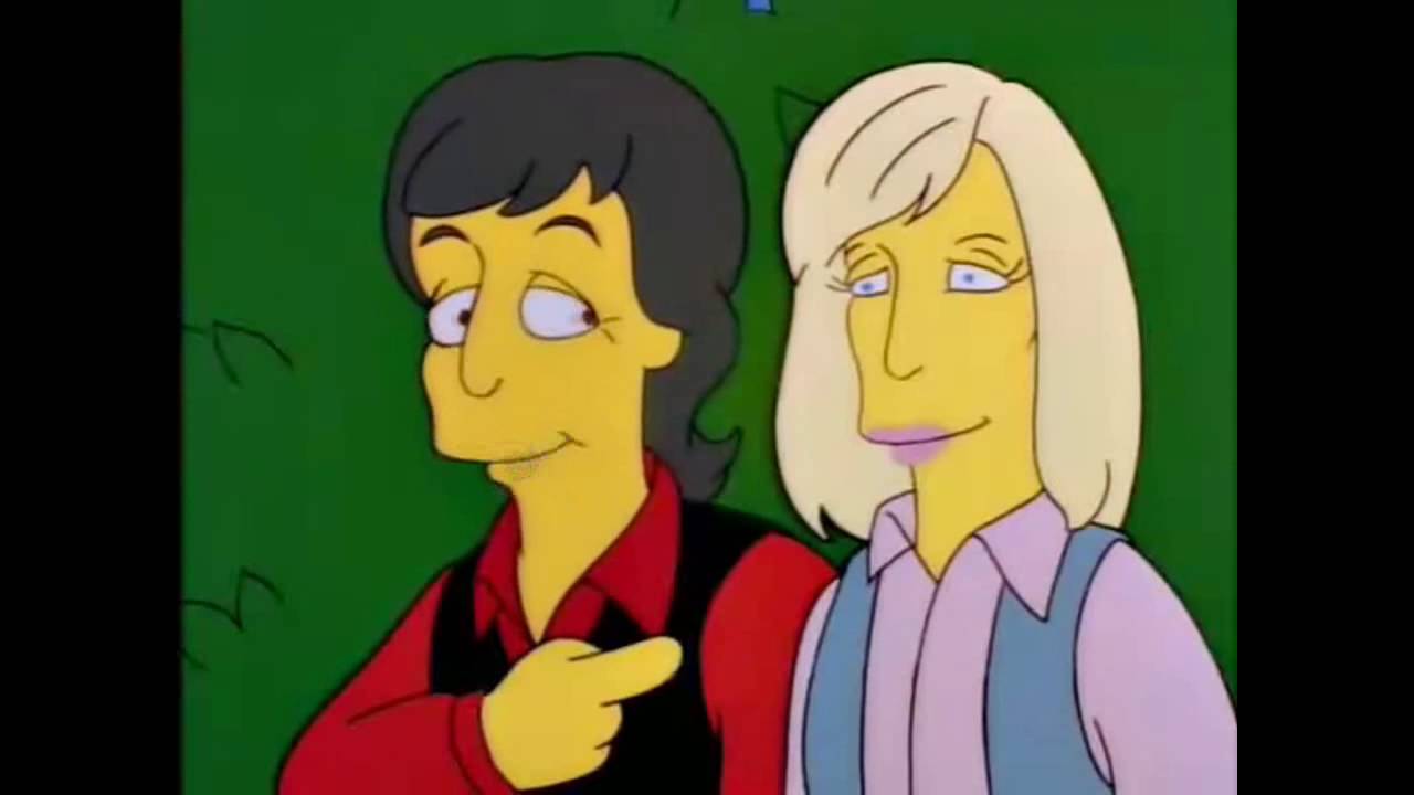 Paul McCartney - Los Simpson - YouTube