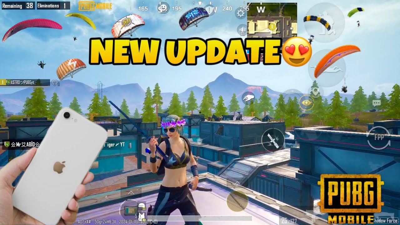 iPhone SE 2020 PUBG Test After New Update | PUBG MOBILE 3.0 UPDATE ...