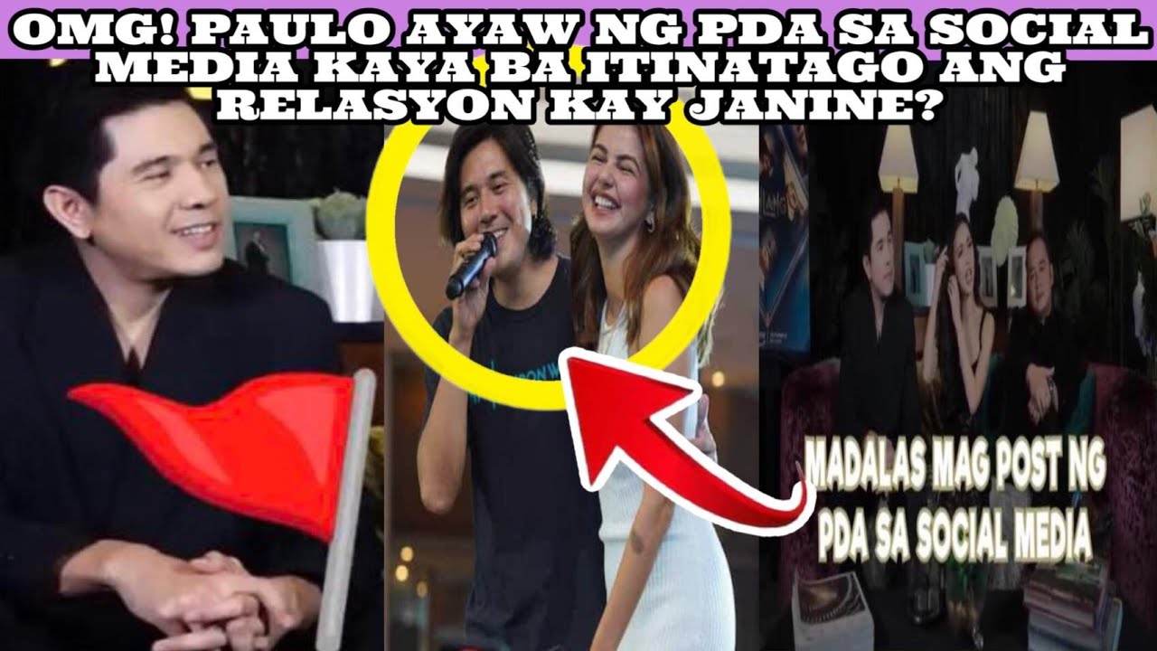 OMG! PAULO AYAW NG PDA SA SOCIAL MEDIA KAYA BA ITINATAGO ANG RELASYON ...