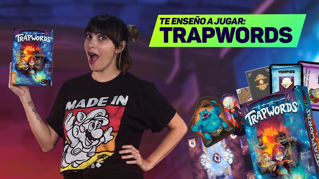Te enseño a jugar: Trapwords - YouTube