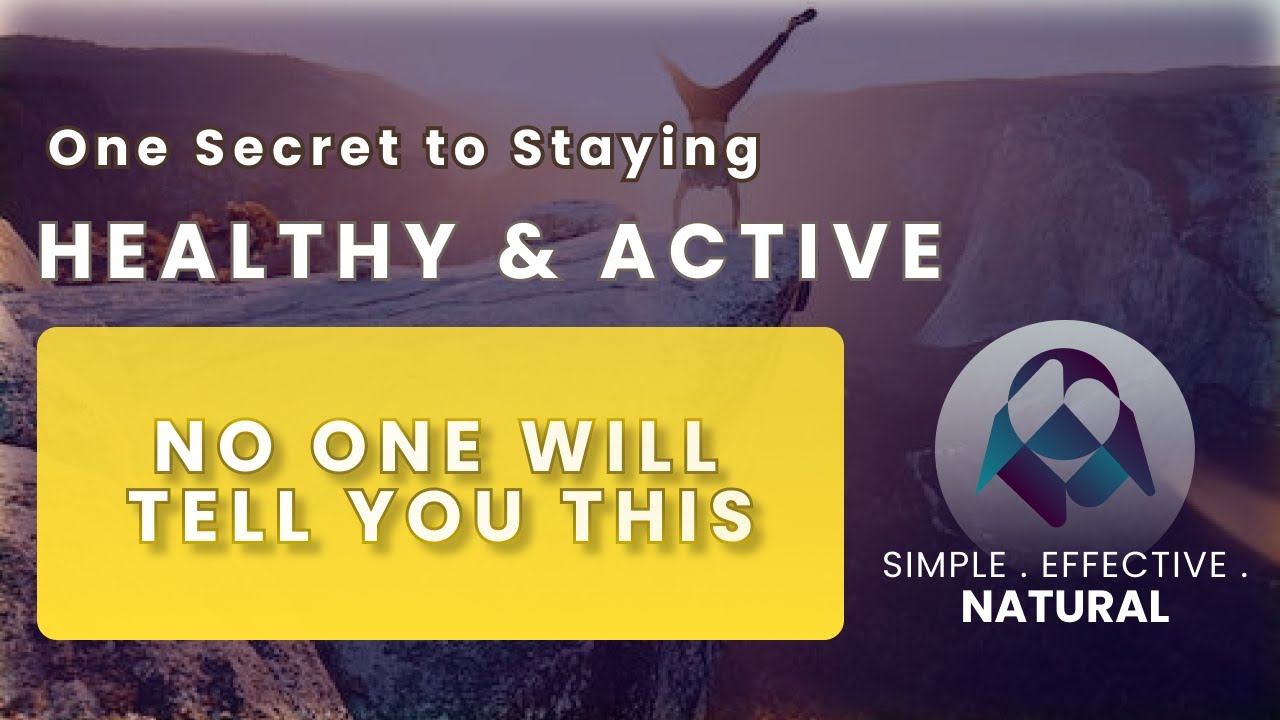 The Secret to STAYING Healthy - YouTube