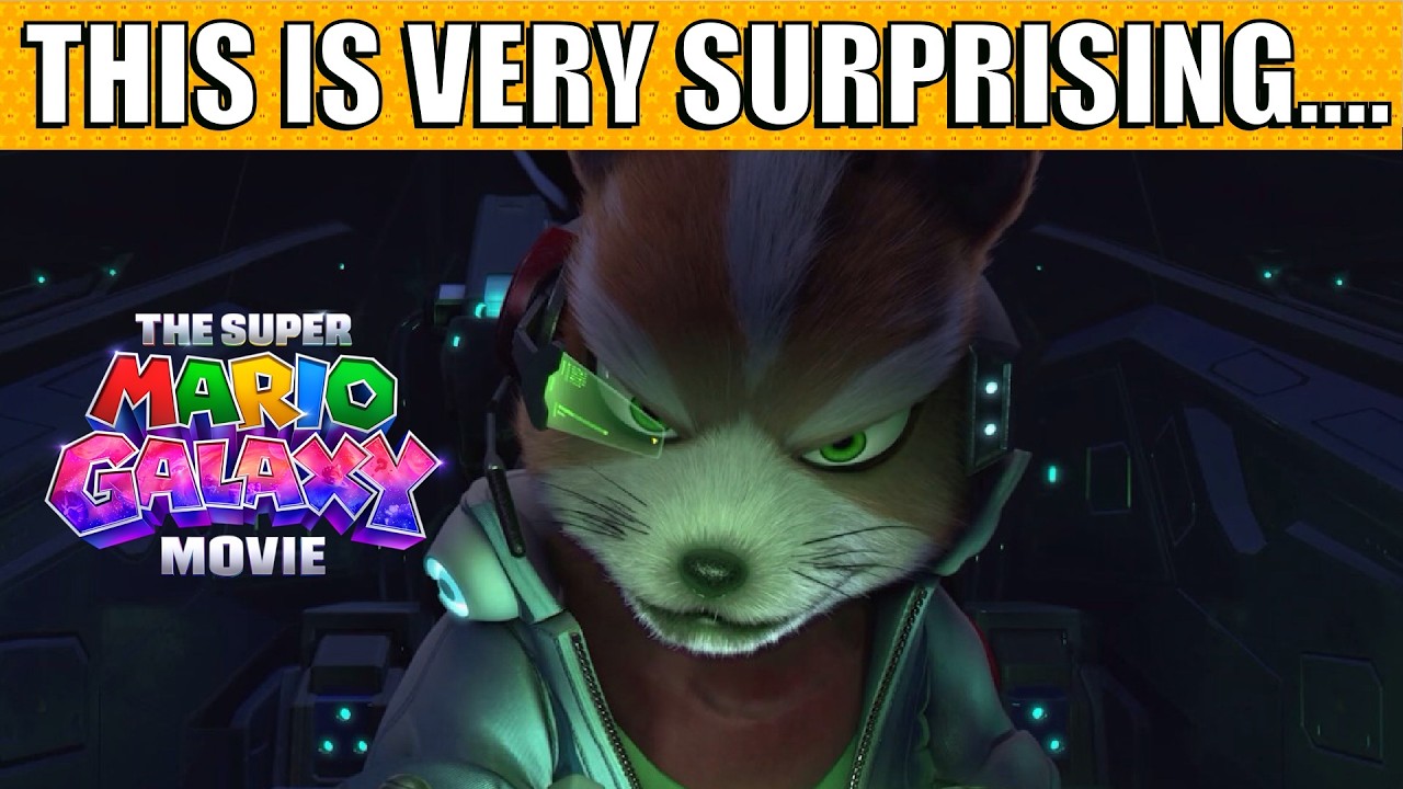 Fox McCloud Is In The Super Mario Galaxy Movie!? - YouTube