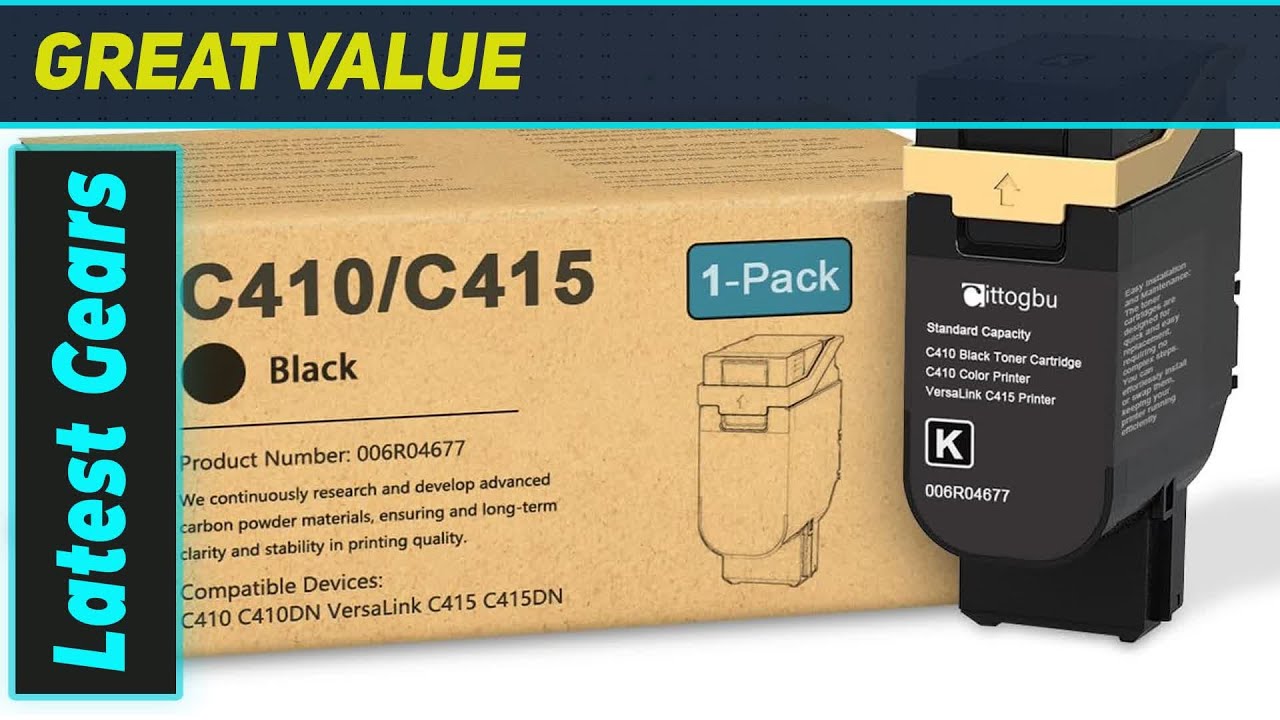 C410/C415 Black Toner: The Ultimate Replacement for Xerox Printers ...