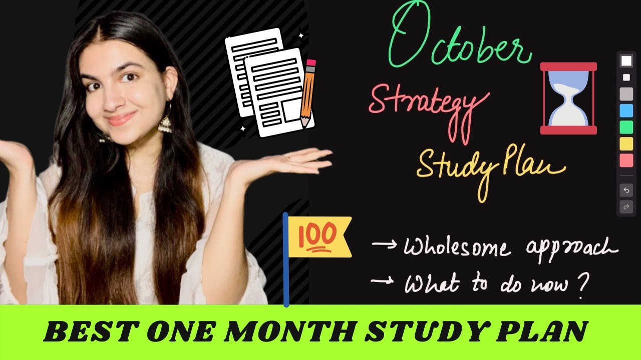 October study plan & strategy for Boards TERM-1 | How to study in last ...