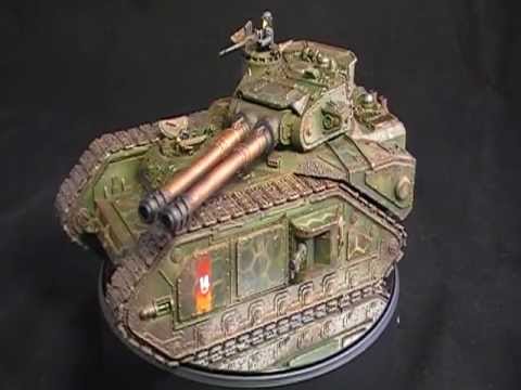 Forgeworld Imperial Guard Macharius Vanquisher Heavy Tank - YouTube