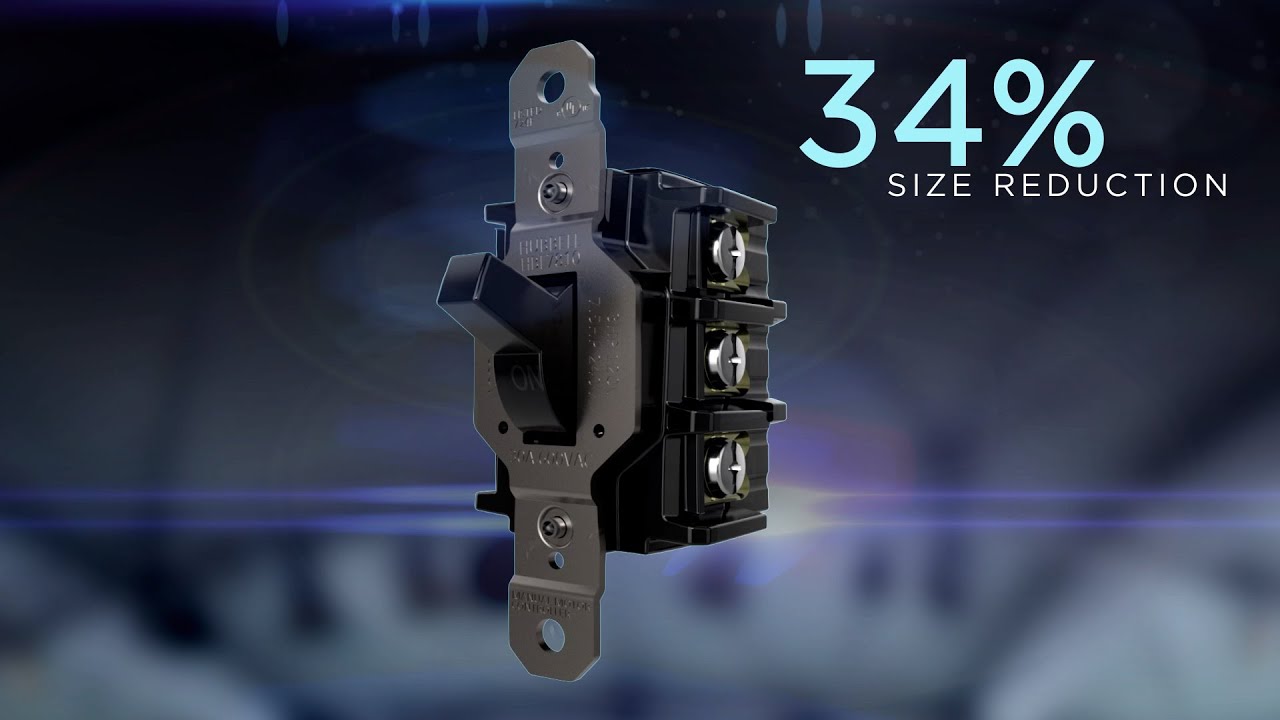 HUBBELL® 30A Toggle Motor Disconnect - YouTube