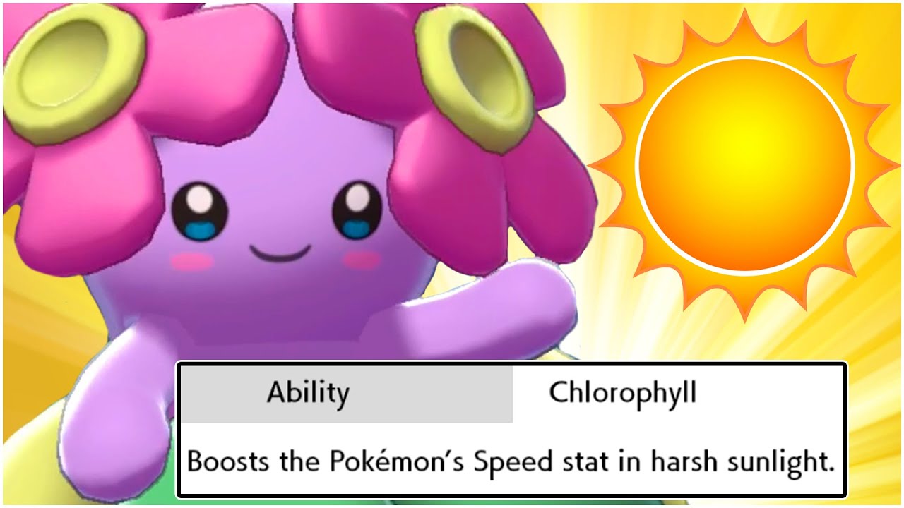 FULL CHLOROPHYLL ABILITY POKEMON TEAM! Pokemon Sun Team Guide Sunny Day ...