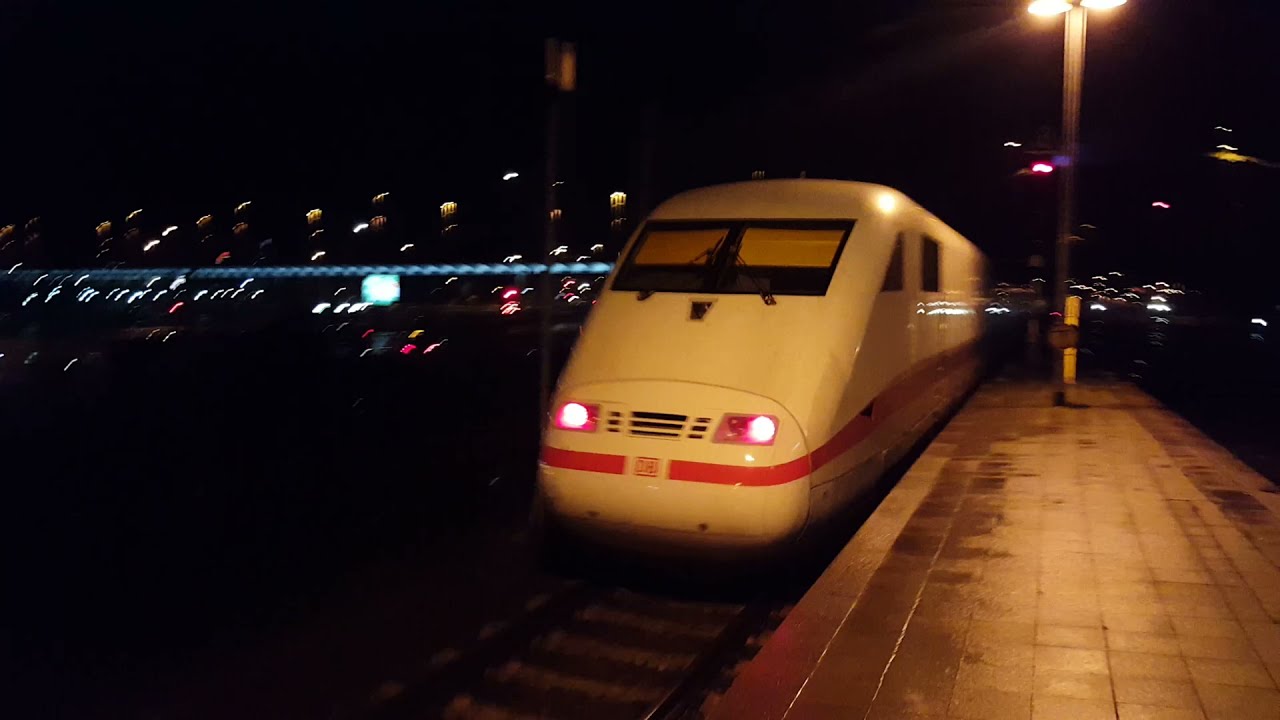 "Nürnberg" International Nacht ICE 1 in Kiel Hbf: ICE209 Basel SBB ...