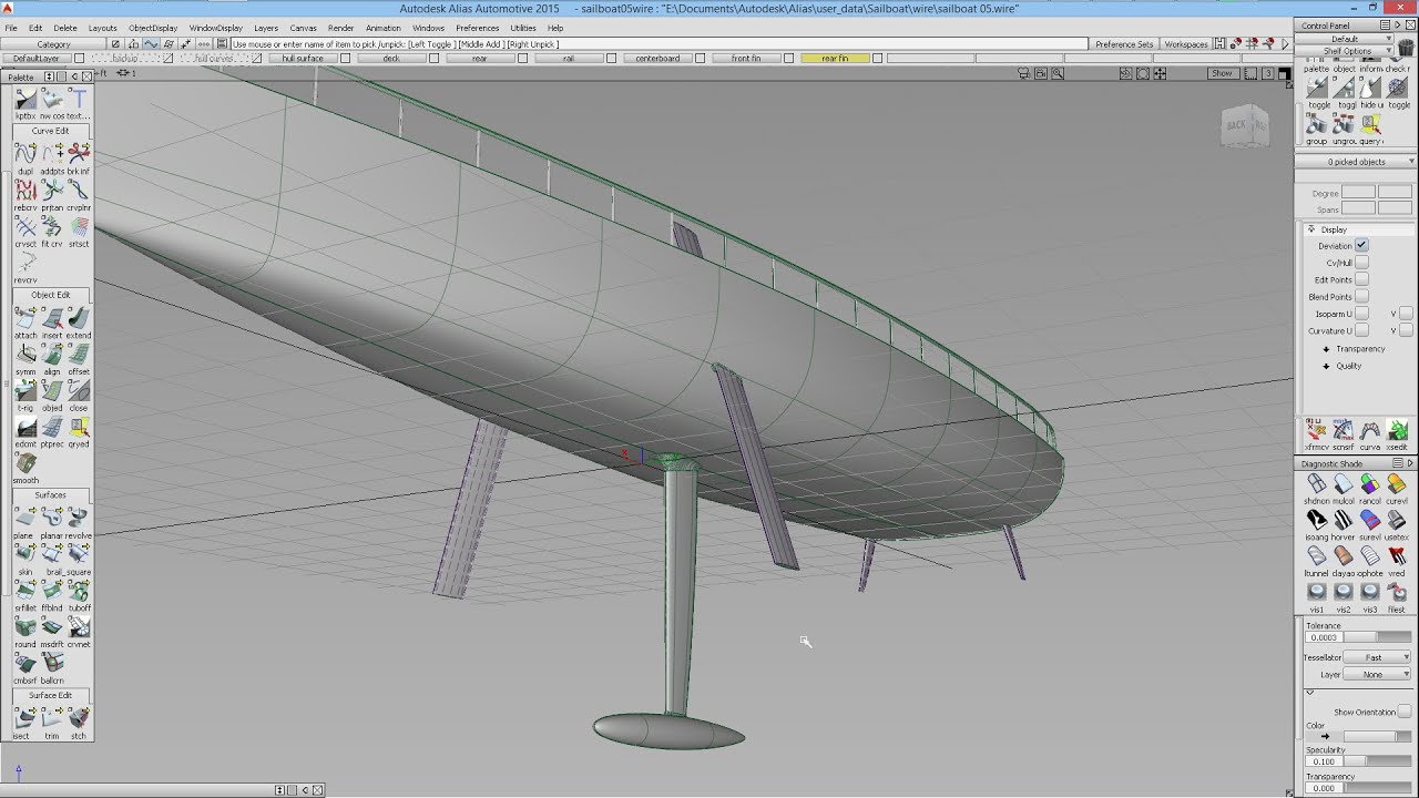 03 Making Centerboard and Fins - YouTube
