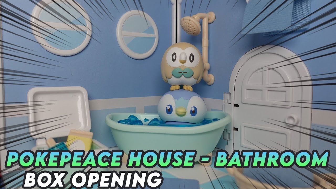 Pokepeace House: Bathroom - Box Opening! - YouTube