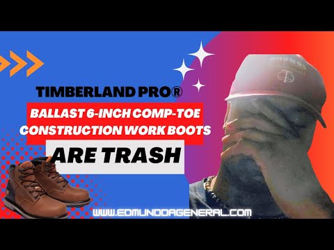 Timberland PRO® Ballast 6-Inch Comp-Toe Construction Work Boots Are ...