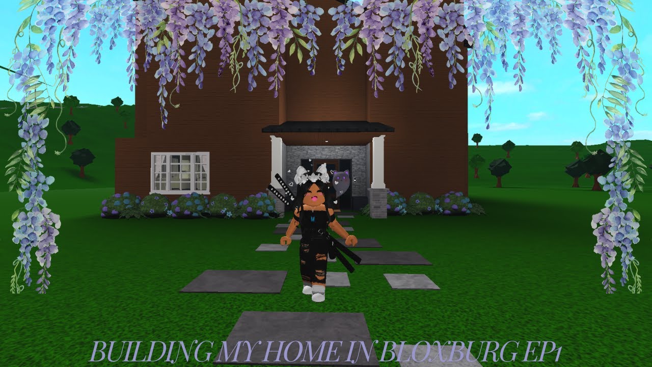 Building My House In Bloxburg | Base of House | Ep 1 | Speedbuild ...