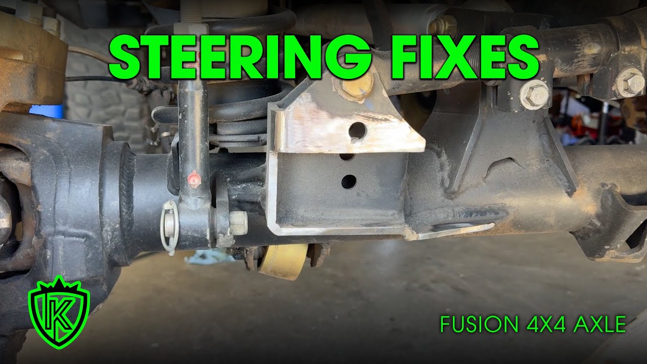 Fusion 4x4 Axle Steering Adjustment and Fixes - YouTube