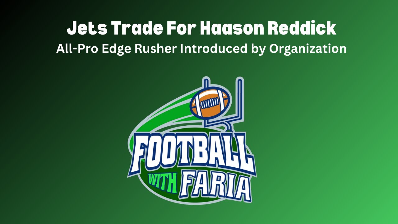 Football With Faria: Jets Trade For Haason Reddick?! - YouTube