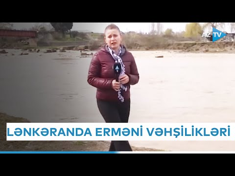 İnsan meyitləri ilə dolu olan çayın rəngi al-qana boyanmışdı - Lənkəranda erməni vəhşilikləri