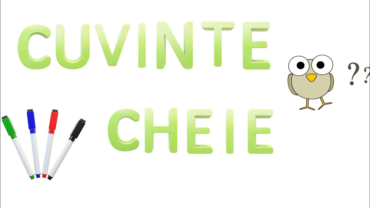 Cuvinte cheie - YouTube