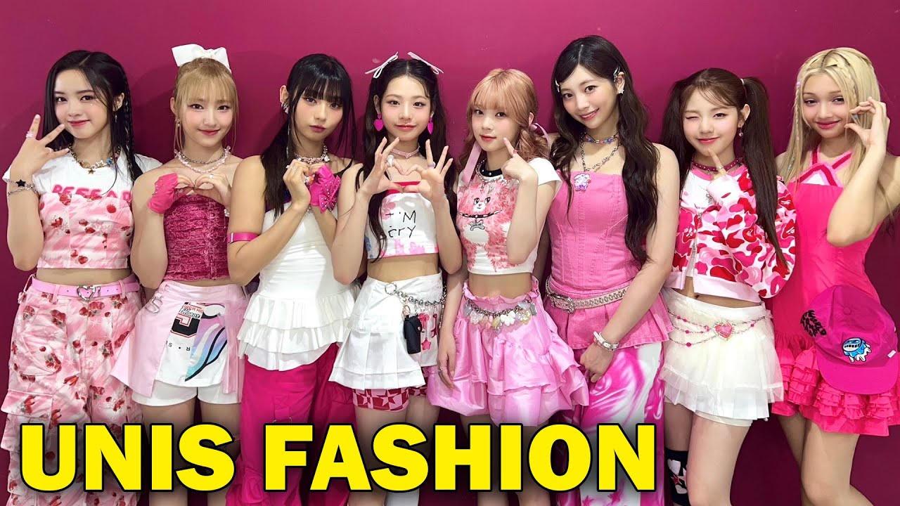 UNIS drew attention for their visuals and their newly debuted outfits ...