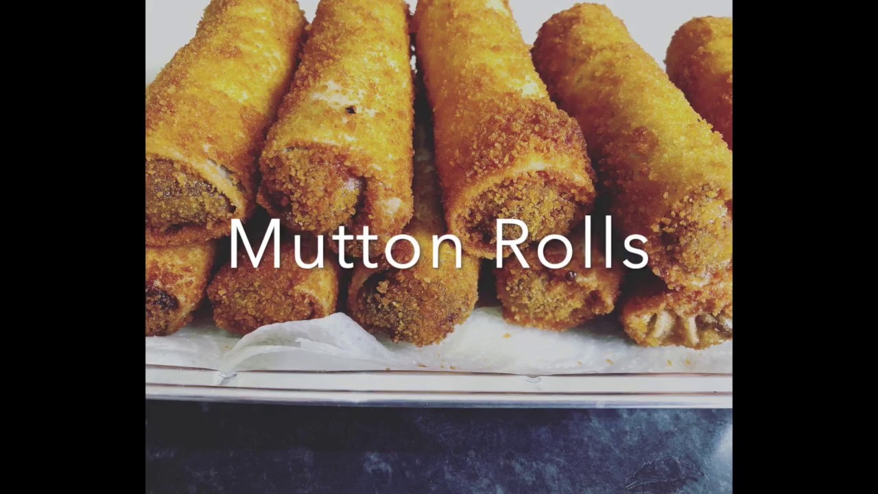 How to make Mutton Rolls - YouTube