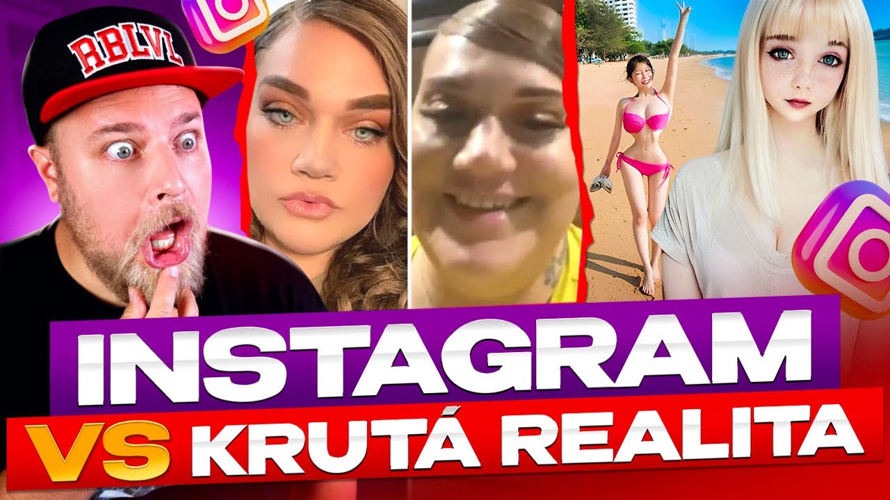 20 FOTEK INSTAGRAM VS KRUTÁ REALITA - YouTube