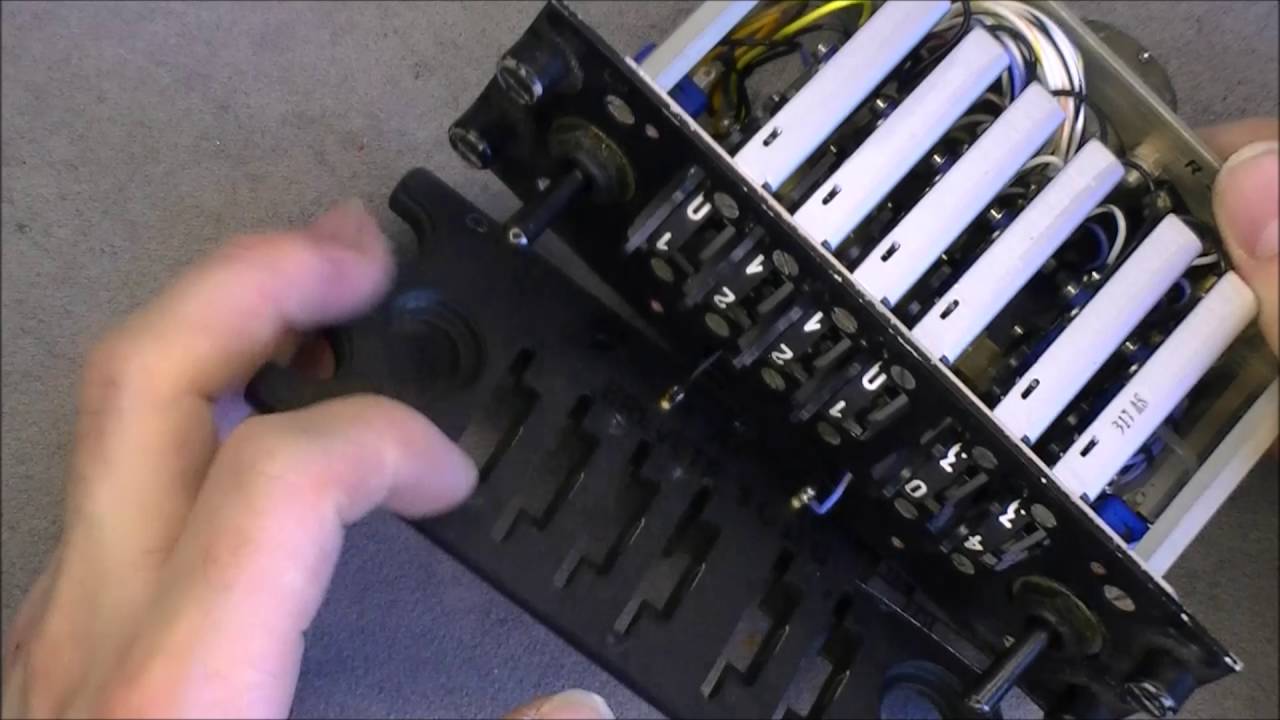 Avionics teardown: BC-328-A IFF code control panel with failed ...