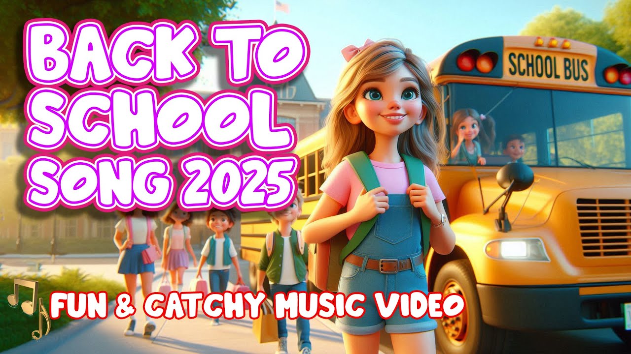 Back to School Song for Kids | Fun & Catchy Music Video - YouTube