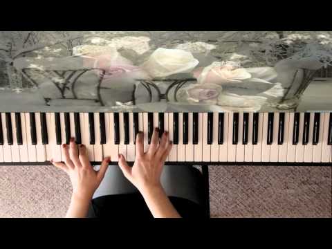 Белые розы. Кавер версия на пианино.