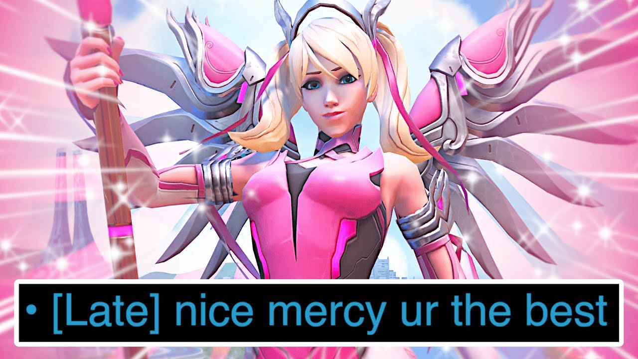 "Nice Mercy You're The Best!" 🌸😇 Grandmaster Mercy - Overwatch 2 - YouTube