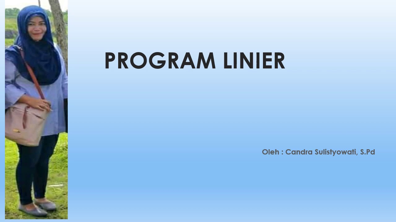 program linier - YouTube