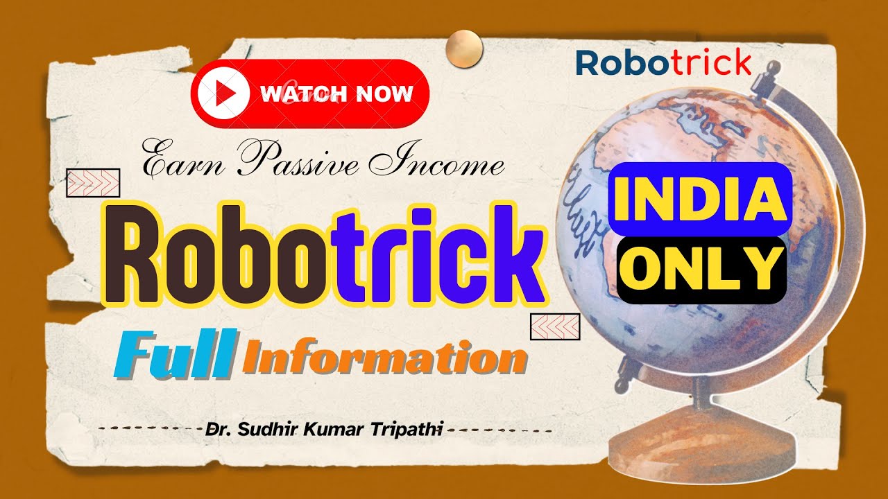 Robotrick Business Plan Presentation By Dr. Sudhir Kumar Tripathi - YouTube