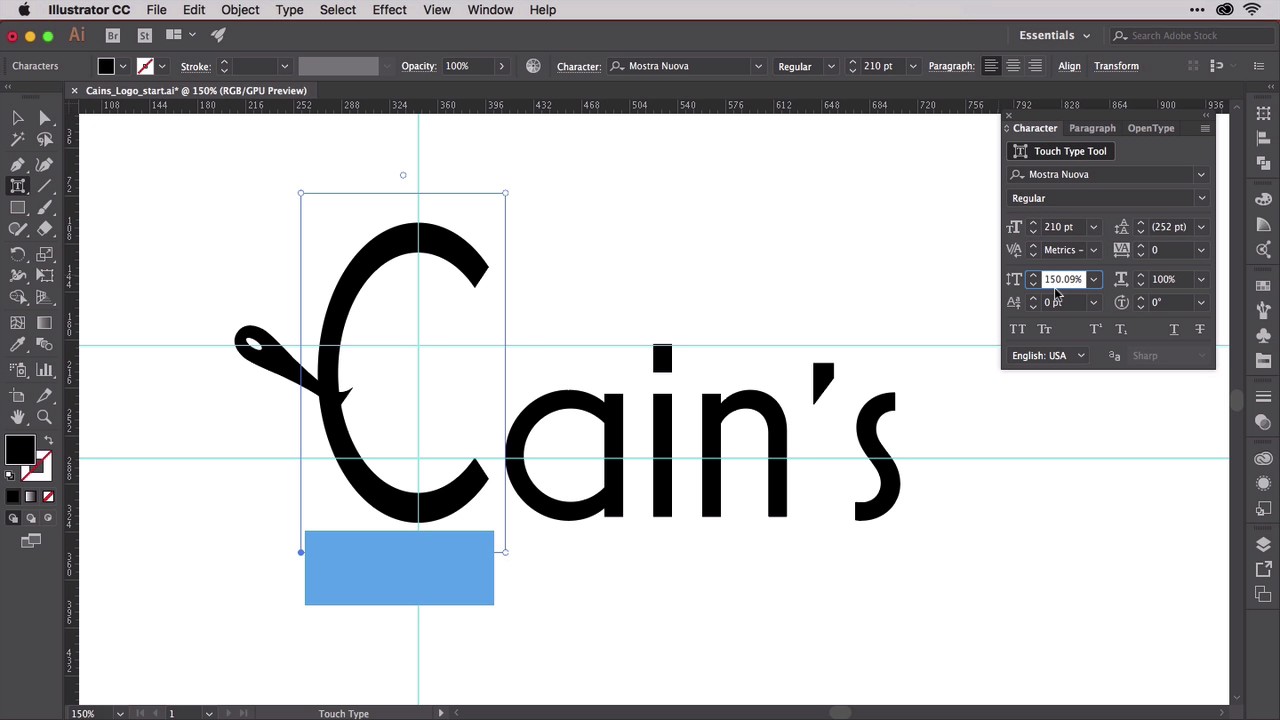 Using The Touch Type Tool In Adobe Illustrator YouTube Using The Touch Type Tool In Adobe Illustrator YouTube