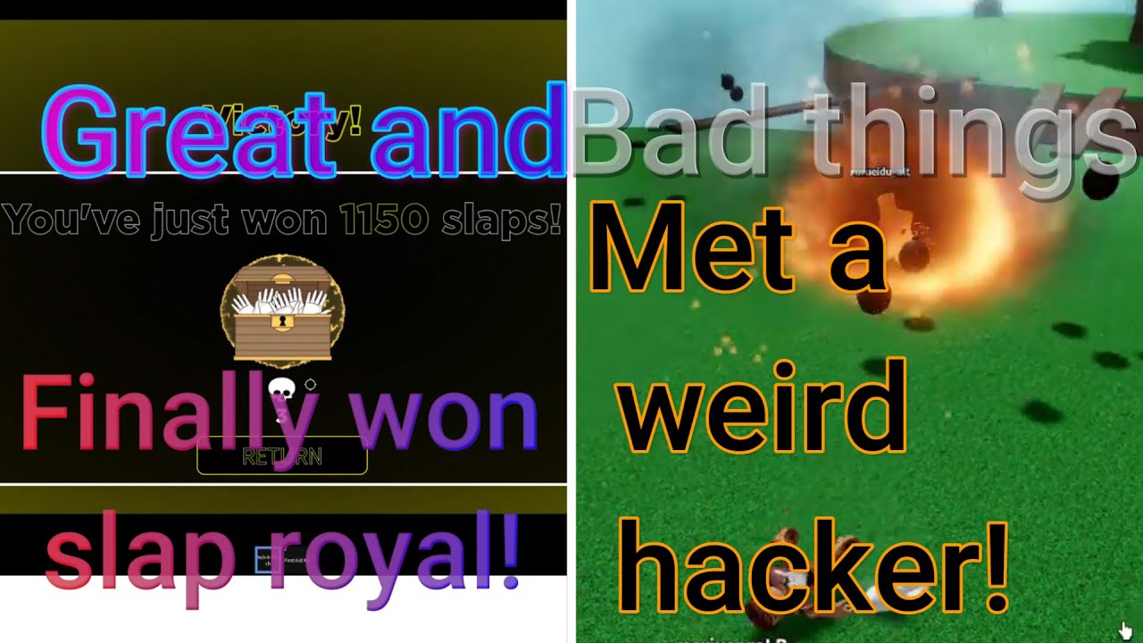 Great and bad things happend. Roblox slap battles - YouTube