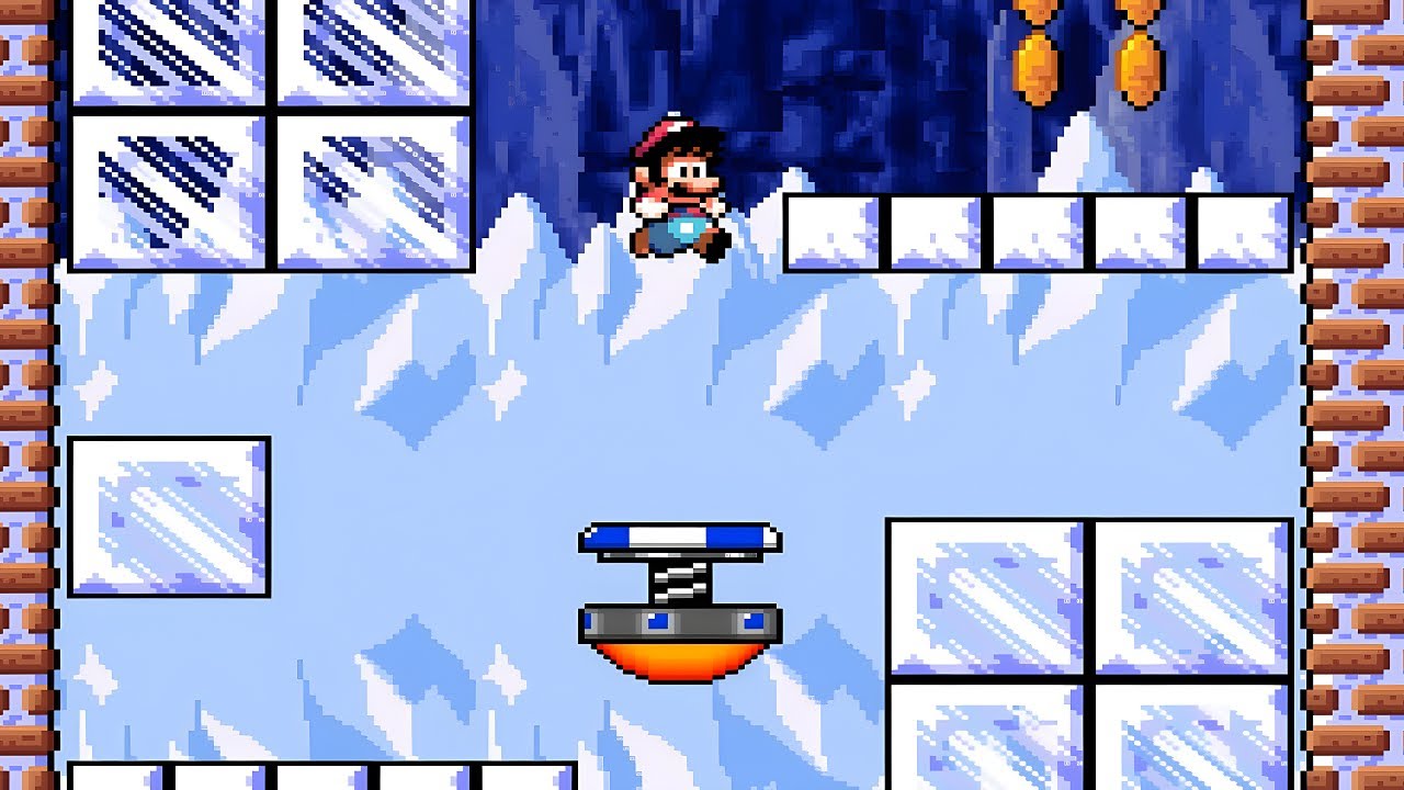 SMW Master Quest Reborn - 6 - ice blocks galore - YouTube