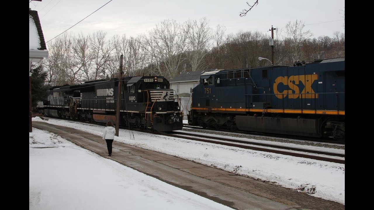 WHO's RAILROAD IS THIS??? ANYWAY!!!! NS & CSX share the old B&O ...