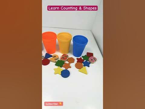 Learn Counting | Shapes | Educational Activities for kids - YouTube
