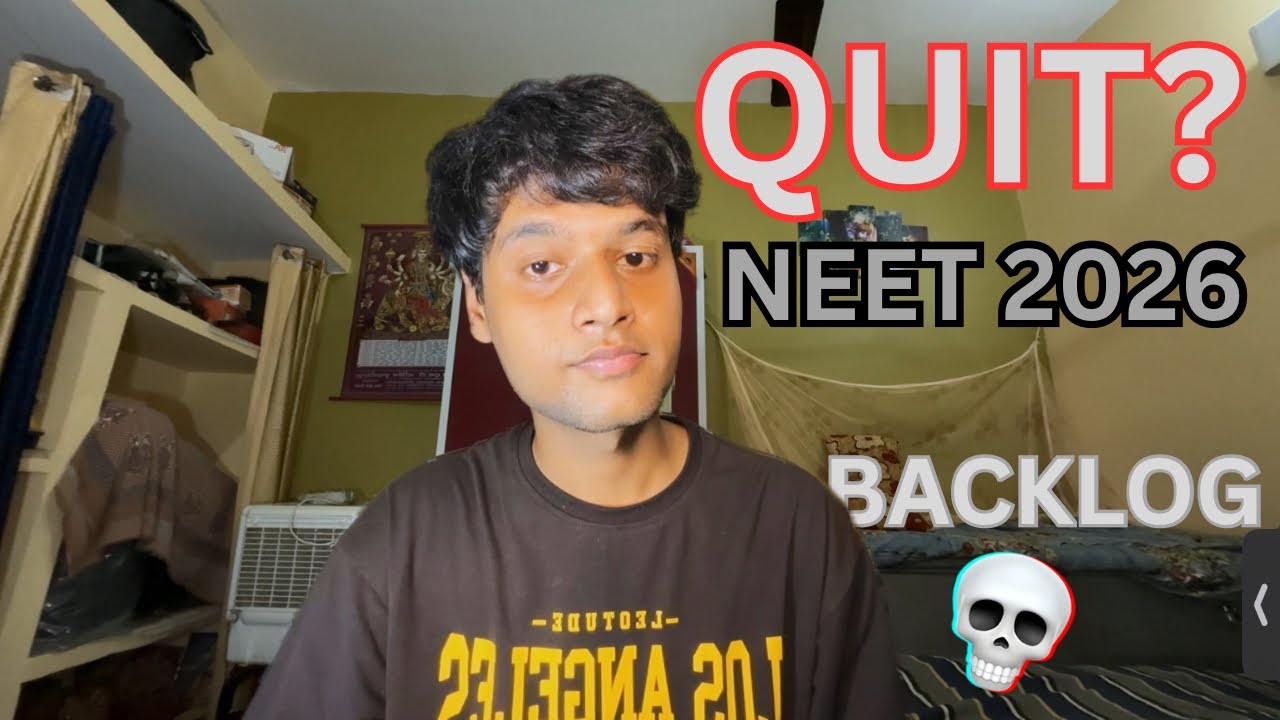 344 Days Left For NEET 2026 : Demotivation and Lack of consistency😔 ...