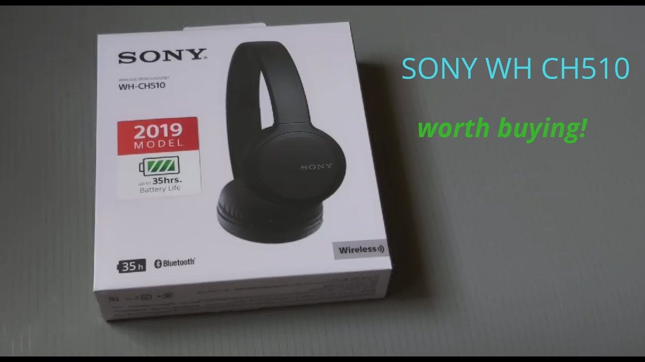 SONY WH CH510 IN 2020 ( UNBOXING AND REVIEW ) - worth buying! - YouTube