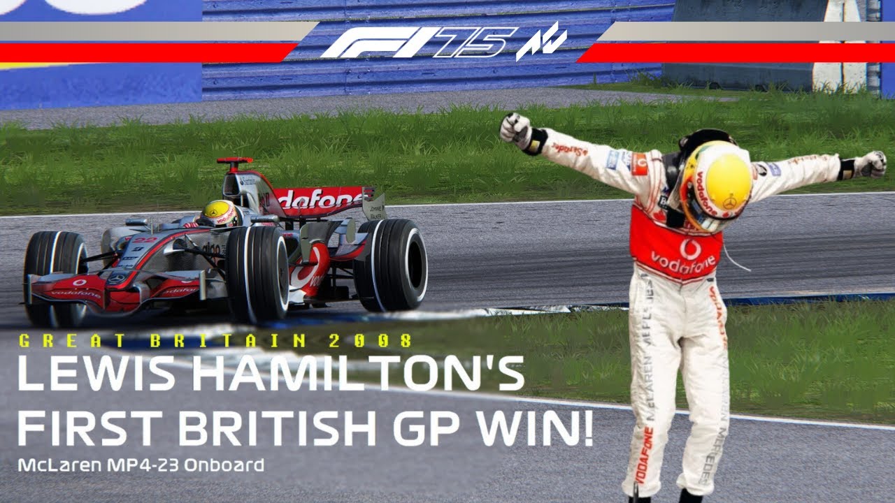 Lewis Hamilton's First British GP Win! Onboard | 2008 British Grand ...