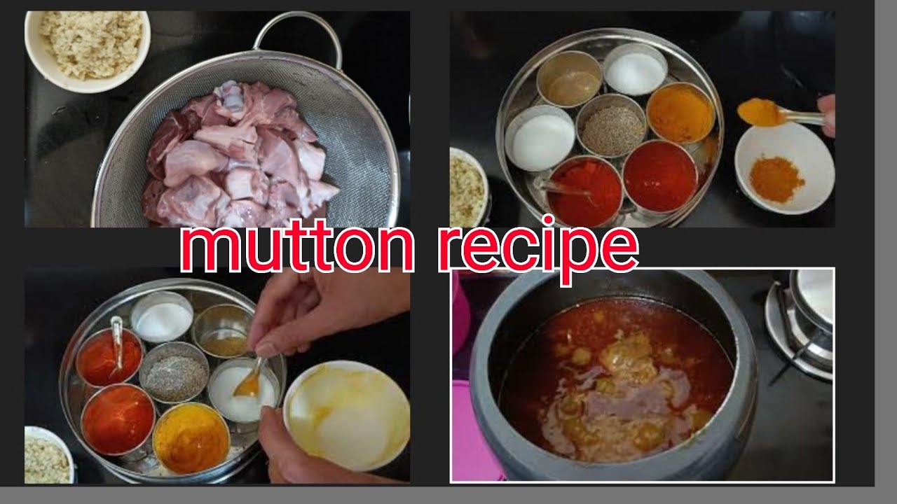 MUTTON RECIPE - YouTube
