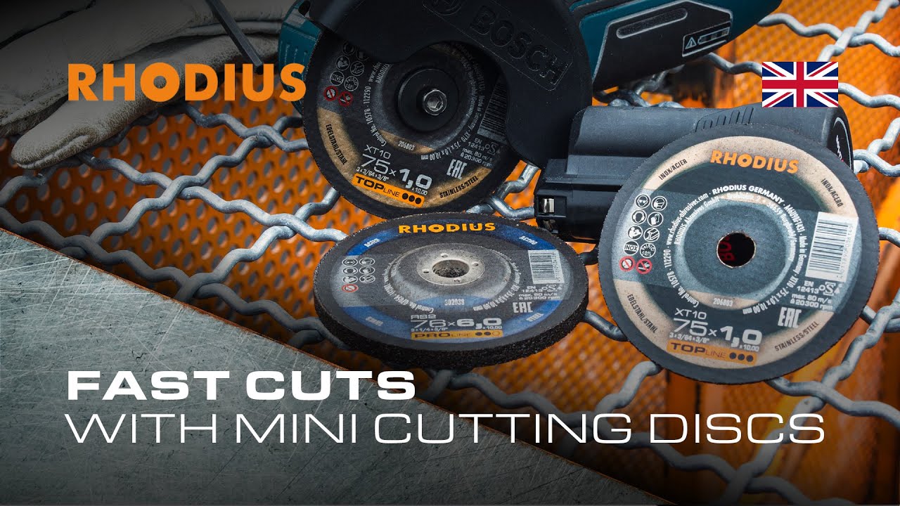 Always ready to go – cutting and grinding discs for battery-powered ...