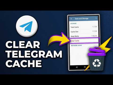 How To Clear Telegram Cache 🗑️⚡ (Quick & Easy Guide!)