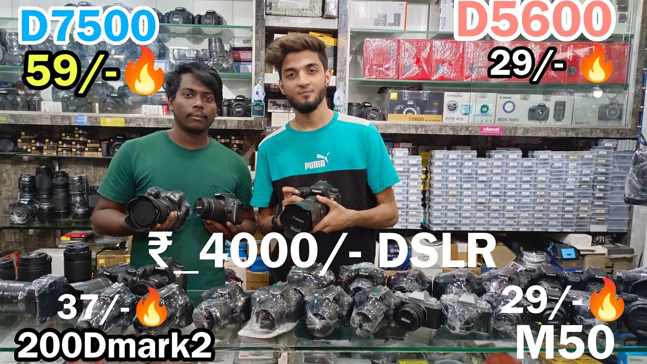 SECOND HAND DSLR CAMERA||₹_4000/- 🔥 || SONY CAMERA 6400,6500,6000 ...