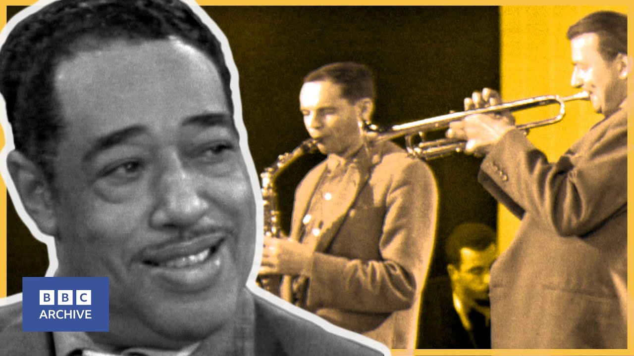 1958: DUKE ELLINGTON with JOHN DANKWORTH and HUMPHREY LYTTELTON ...