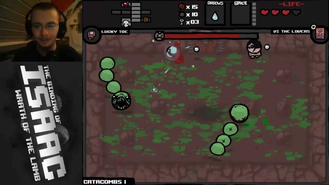 The Binding of Isaac part 17 "The Bloat" blowed (German) (+Facecam ...