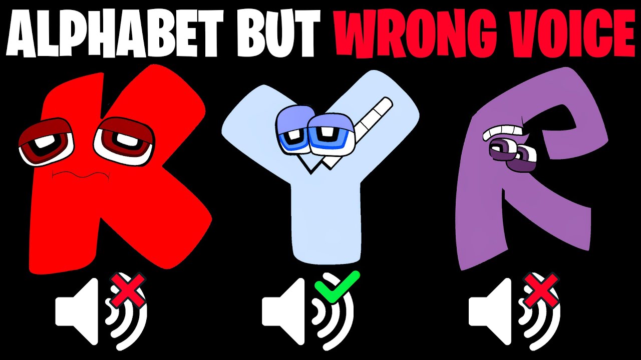 Alphabet Lore But Reverse Wrong Voices - YouTube