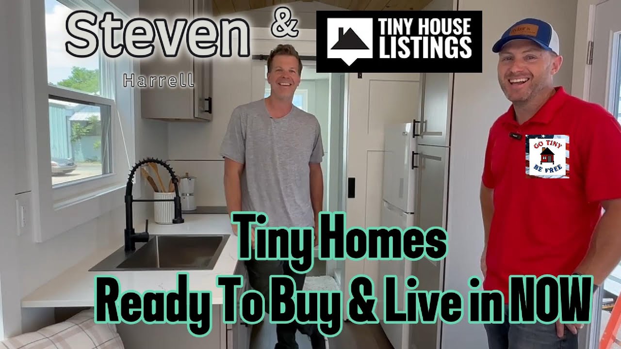 12 Tiny Homes Ready to Buy & Deliver NOW - Hans talks with Steven about ...