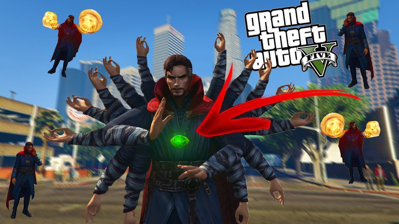 DOCTOR STRANGE MOD IS INSANE IN GTA 5! | gta 5 mods - YouTube