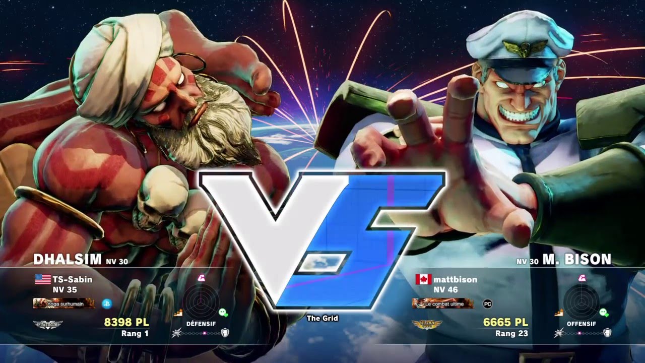 SF5 TS-Sabin (Dhalsim) vs MattBison (M.Bison) - YouTube